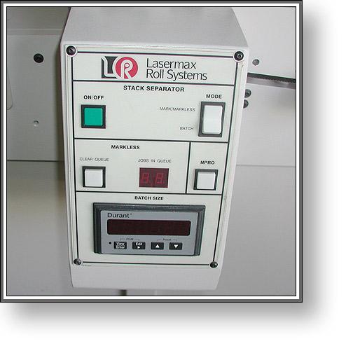 Lot #26: Lasermax Roll Systems RSI Web Cut Sheet Finishing System + C8 ...